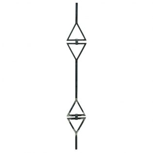Double Twin Tri Spindle - PHG Stair Spindles Direct Wigan
