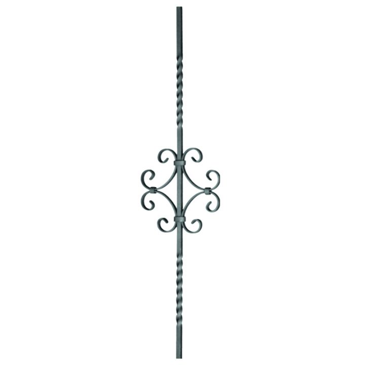 Daisy Twisted Panel Spindle - PHG Stair Spindles Direct Wigan