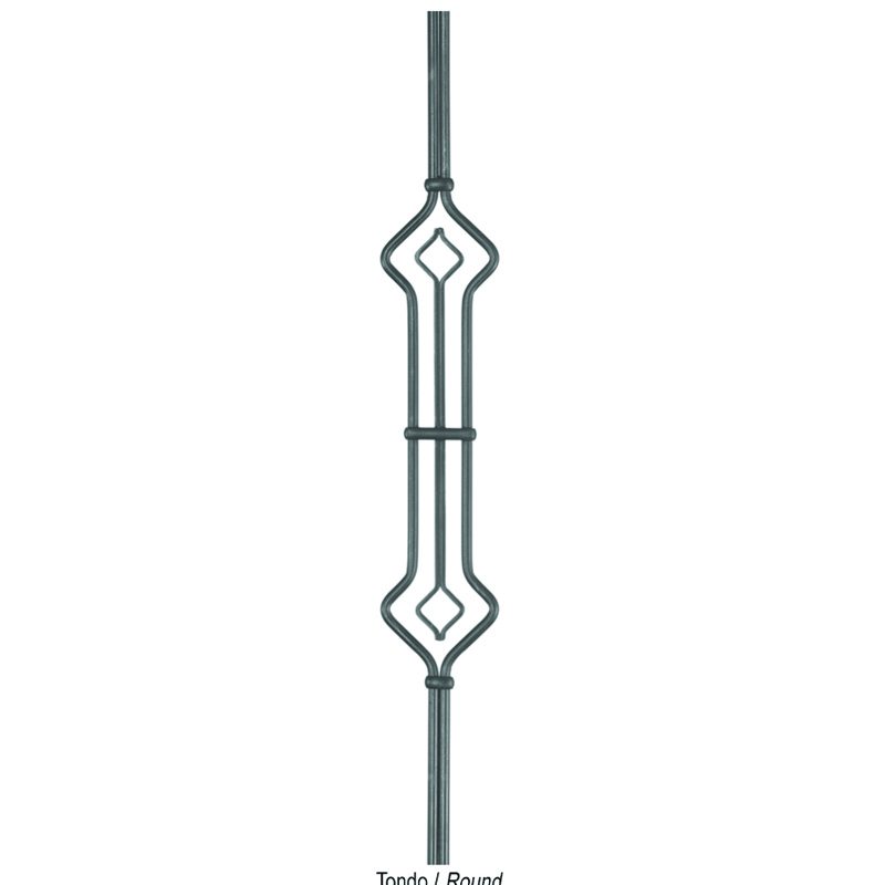 Cadiz Smooth Panel Spindle - PHG Stair Spindles Direct Wigan