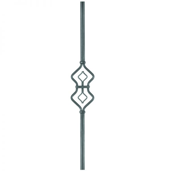 Small Cadiz Smooth Panel Spindle - PHG Stair Spindles Direct Wigan