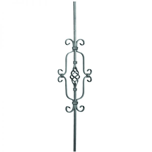 Alicante Smooth Panel Spindle - PHG Stair Spindles Direct Wigan