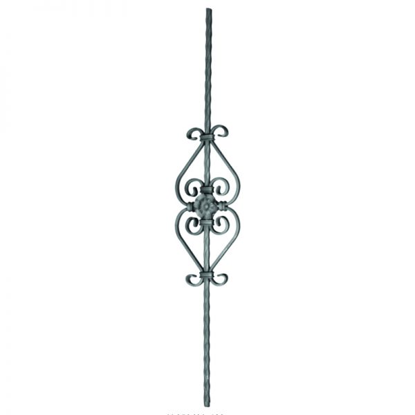 Oviedo Hammered Panel Spindle - PHG Stair Spindles Direct Wigan