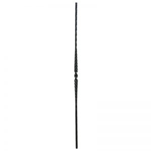Hammered Fishtail Flower Spindle - PHG Stair Spindles Direct Wigan